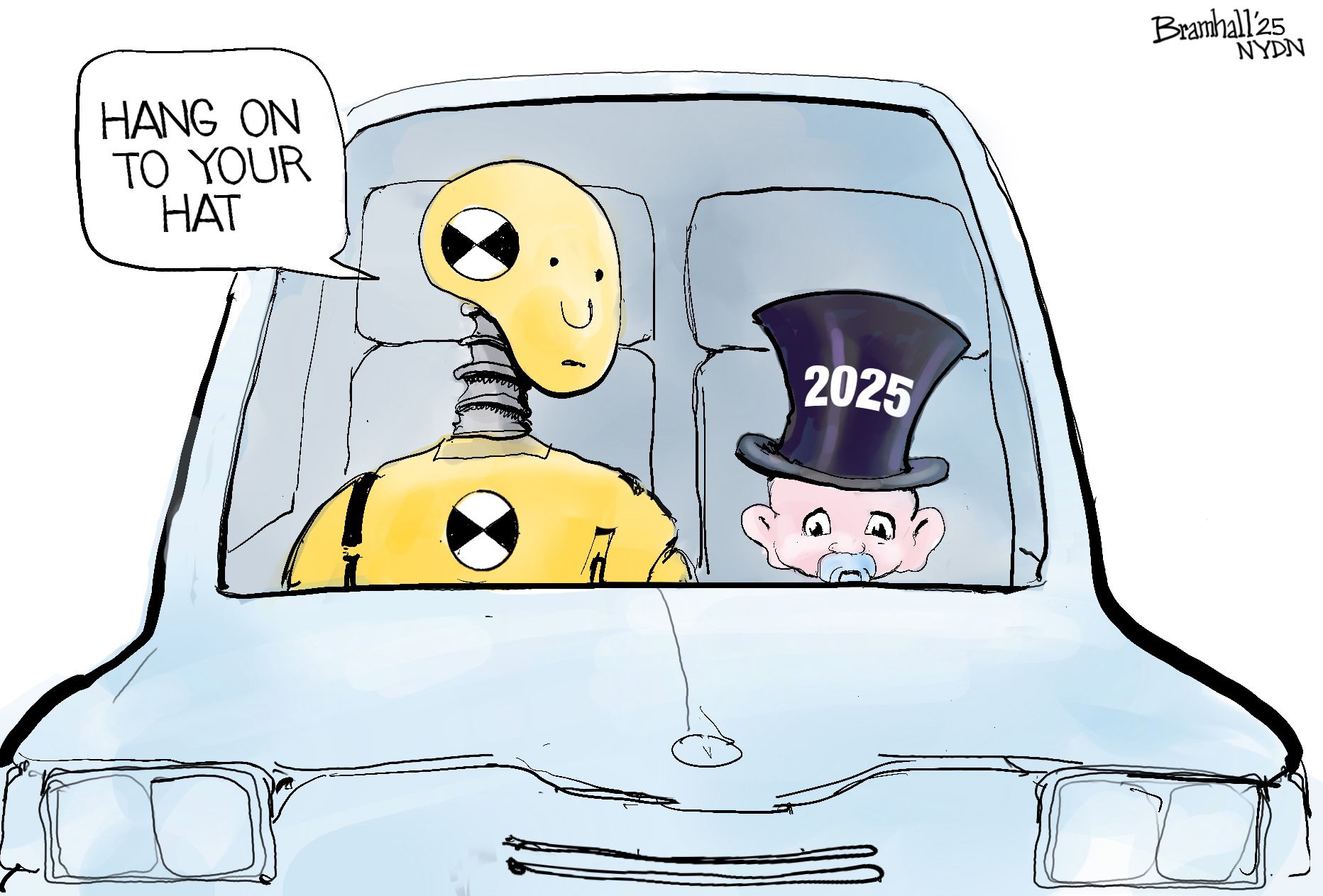 5 forward-thinking cartoons about 2025 | The Week