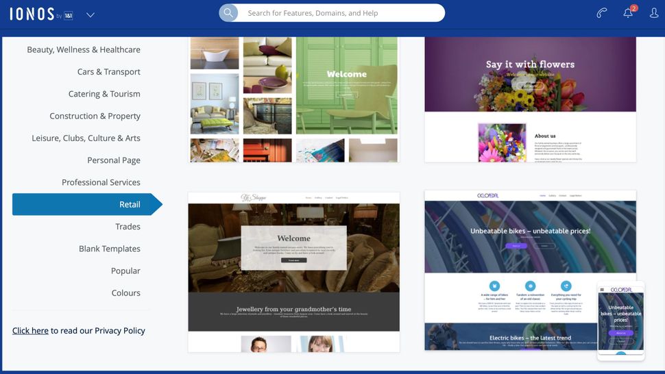 IONOS Ecommerce Website Builder Reviews Total Revue