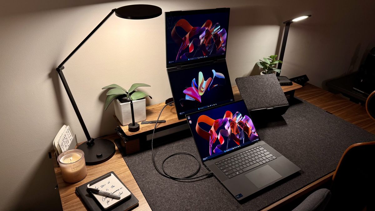 UPERFECT Delta Pro Touch 16-Inch 2.5K Dual Monitor review | TechRadar