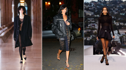 How to Style All-Black Outfits, According to the Runways | Marie Claire