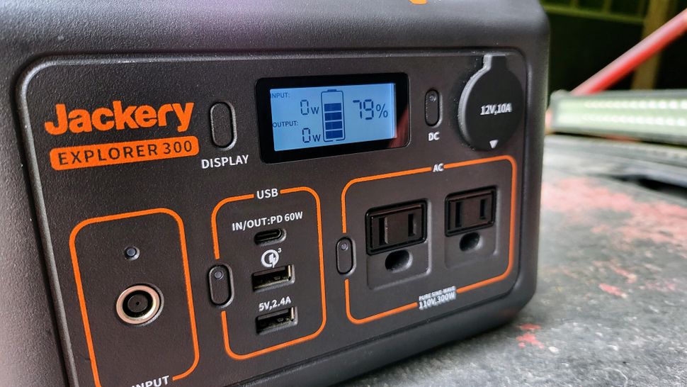 Jackery Explorer 300 review: A small power station that packs a big ...