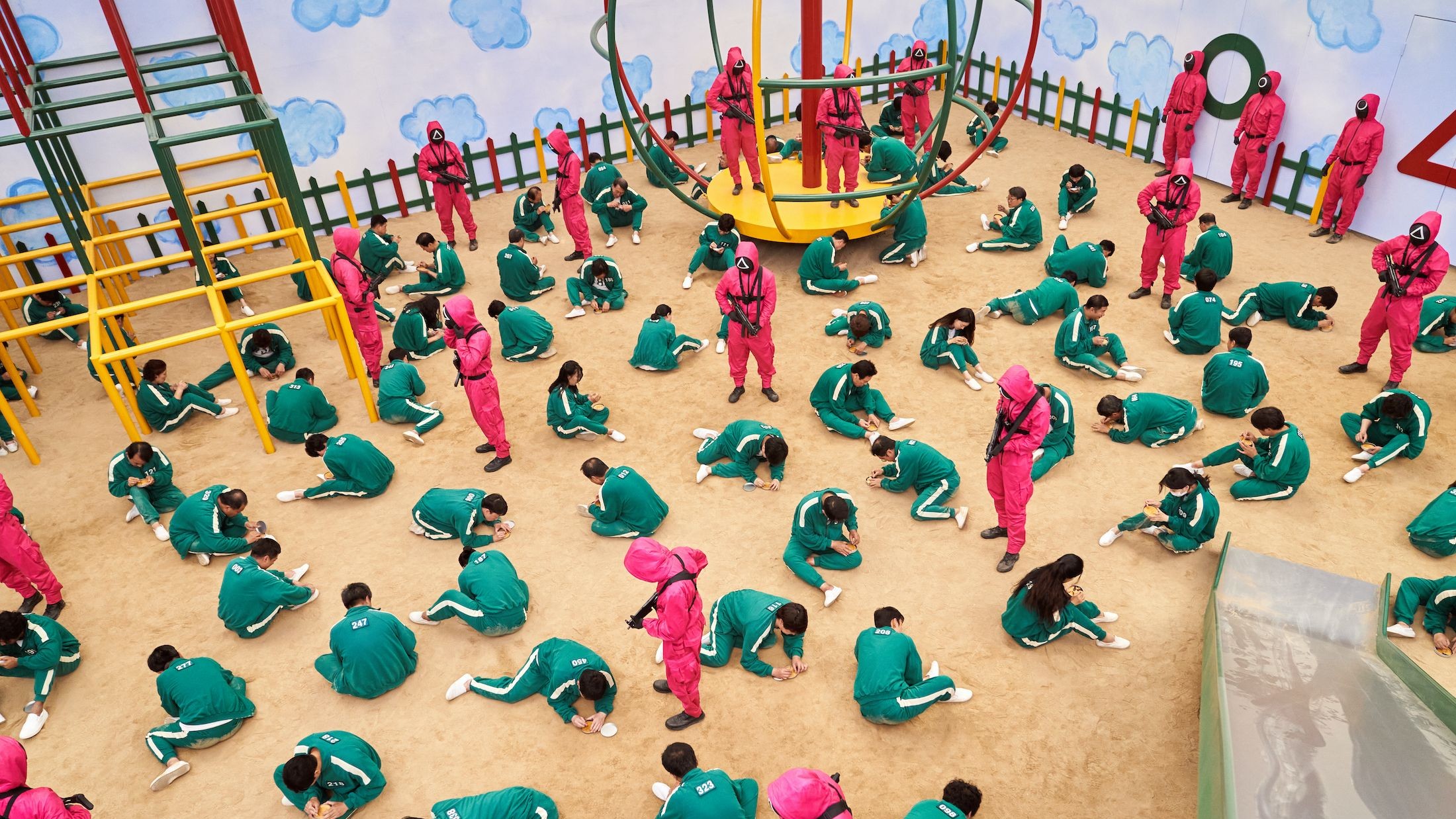 Netflix s Weird Squid Game The Challenge Game Show Is Coming In
