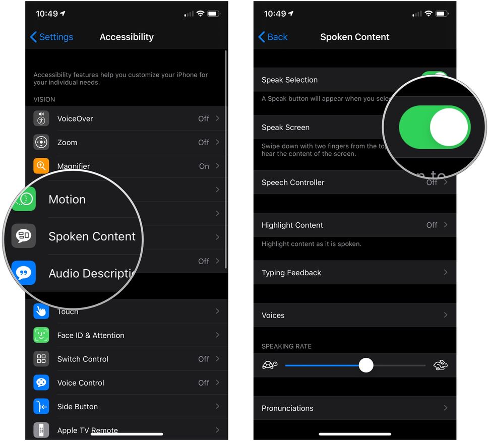 How to enable Spoken Content on iPhone and iPad | iMore