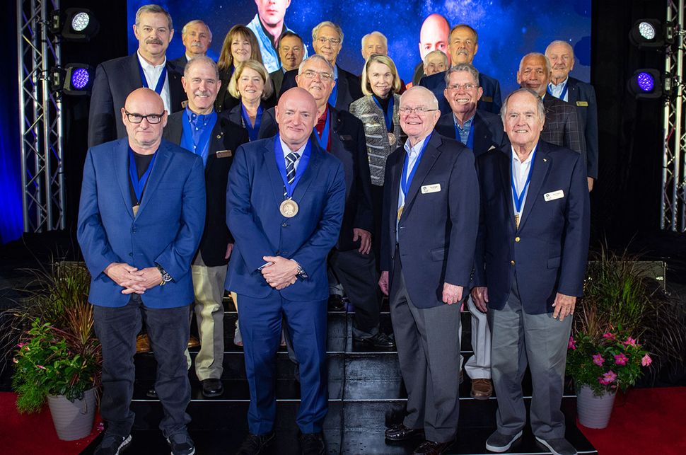 Roy Bridges, Senator Mark Kelly inducted into US Astronaut Hall of Fame ...
