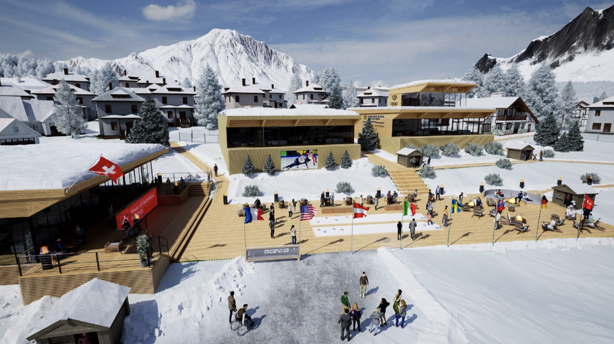 Warner Bros. Discovery Unveils Broadcast Studios for 2026 WInter Games ...