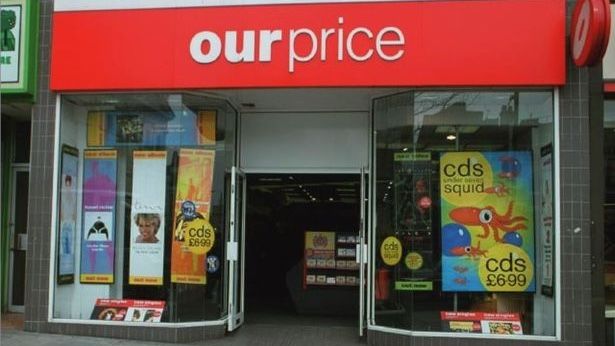 Legendary high street record store Our Price is making a comeback ...