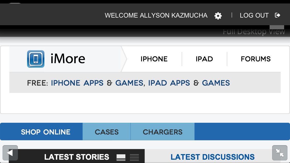 How to browse full screen on the iPhone using Safari | iMore