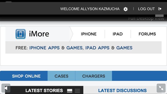 How to browse full screen on the iPhone using Safari | iMore