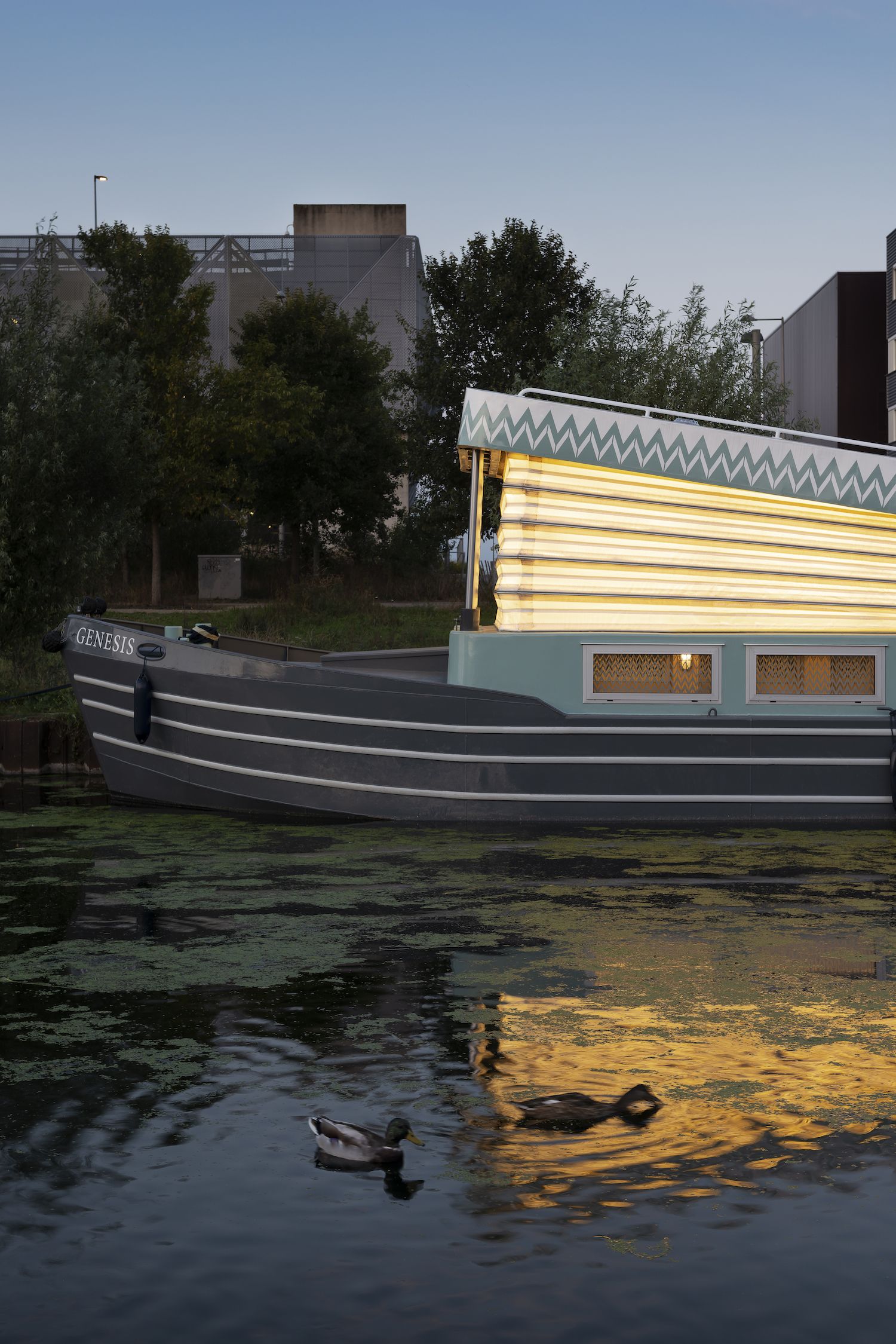 This floating church hides an unexpectedly spacious & modern interior