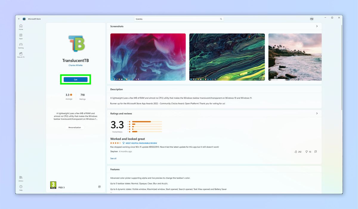 How to get a transparent taskbar on Windows 11 | Tom's Guide