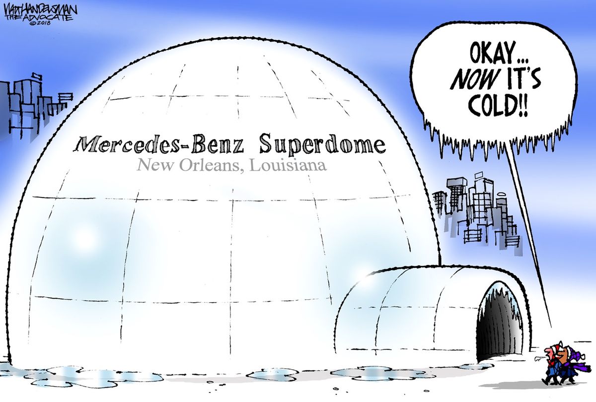 Editorial cartoon U.S. cold weather the south | The Week