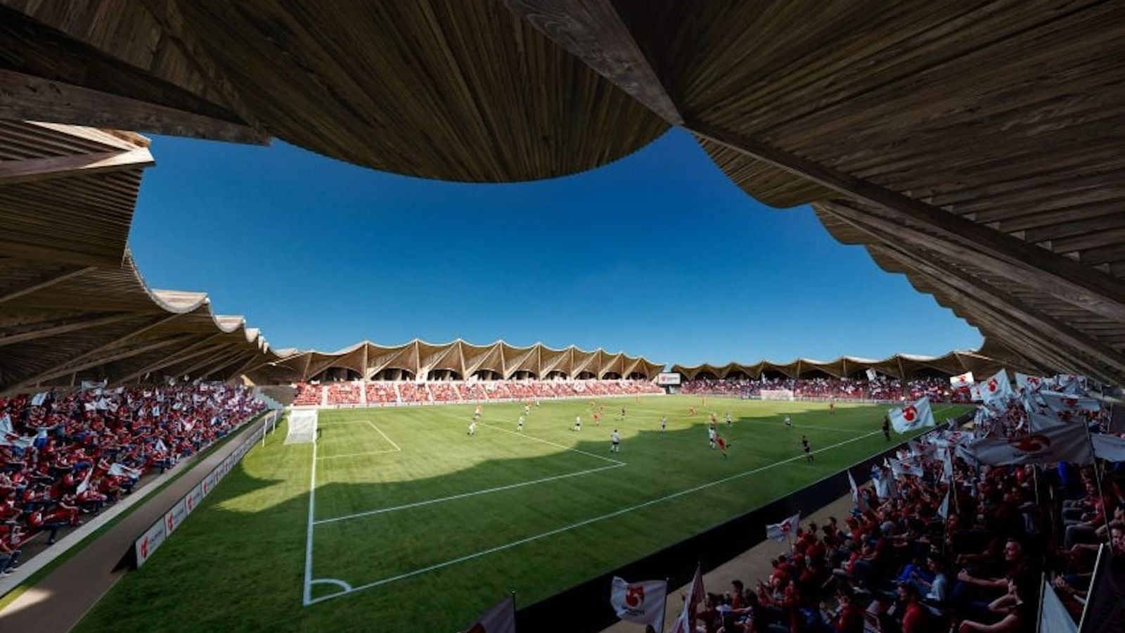 This third division football team's new stadium is an absolute beauty ...