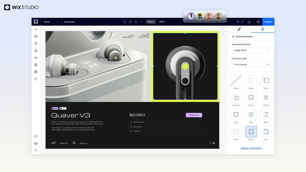 Wix s New Web Design Platform Looks Seriously Cool Creative Bloq