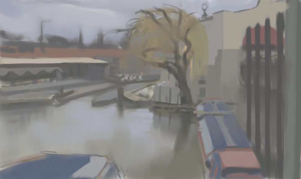 Learn how to paint a cityscape on a tablet with Kan Muftic | Creative Bloq