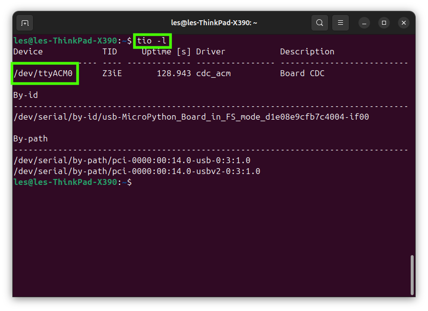 How to connect to serial devices with Tio on Linux | Tom's Hardware
