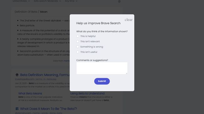 Brave Search search engine review | TechRadar