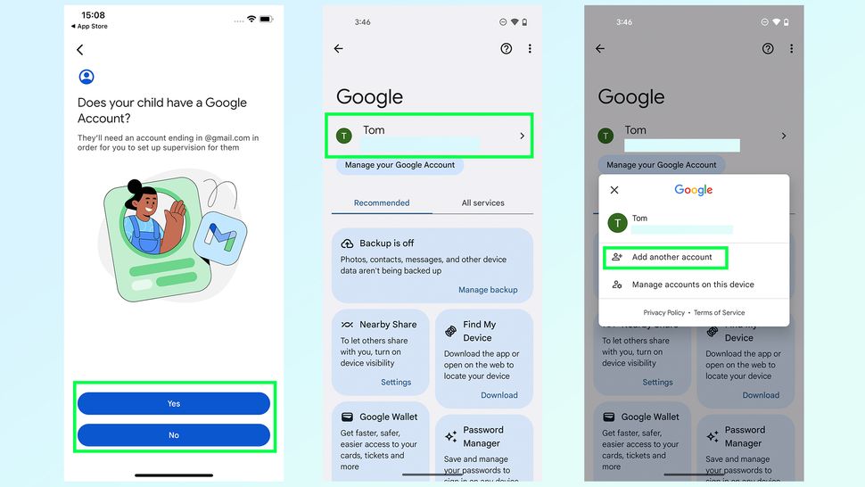 How to set up Google Family Link on iPhone | Tom's Guide