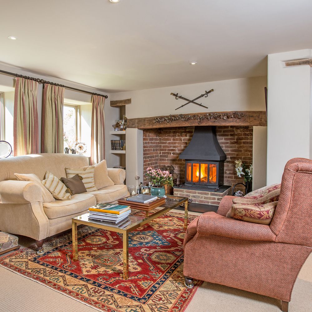 Coldharbour cottage in West Sussex transformed from two homes into one ...