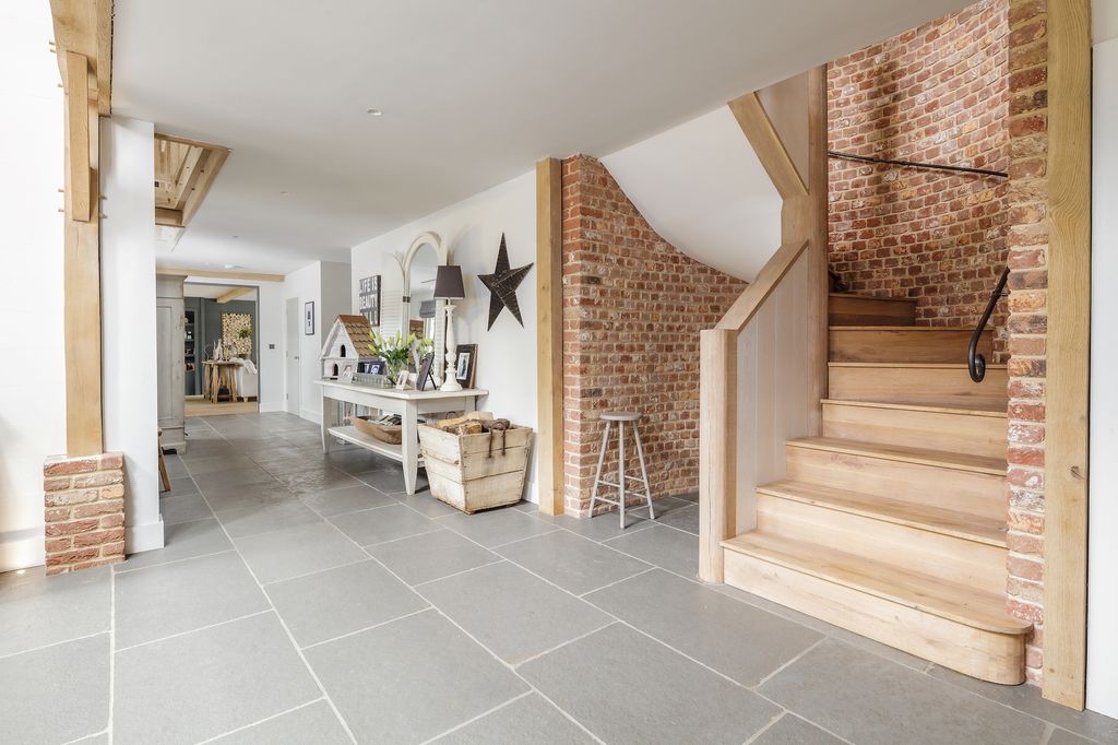 This barn-style self build proves that new homes can be filled with ...