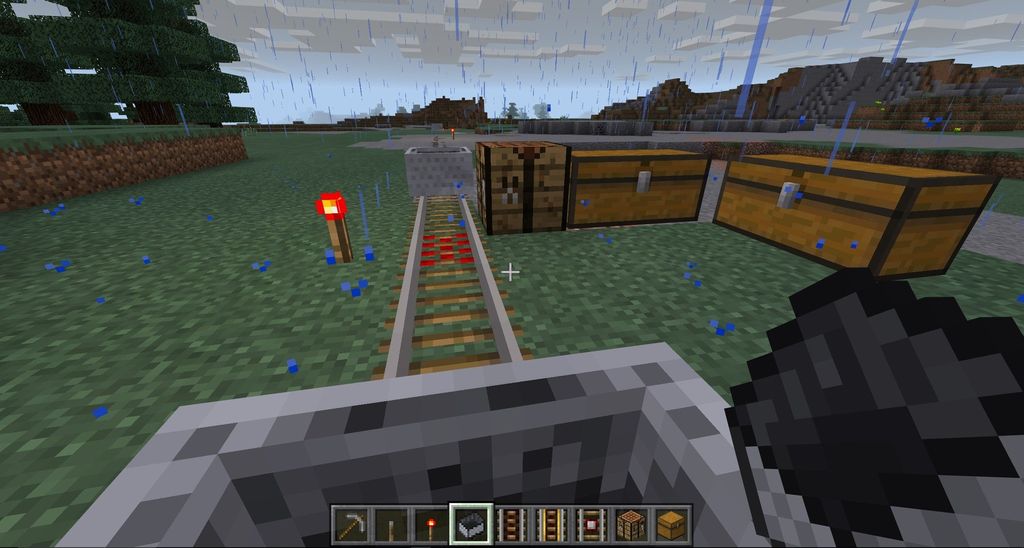Beginner's guide to rails and minecarts in Minecraft: Windows 10 and ...