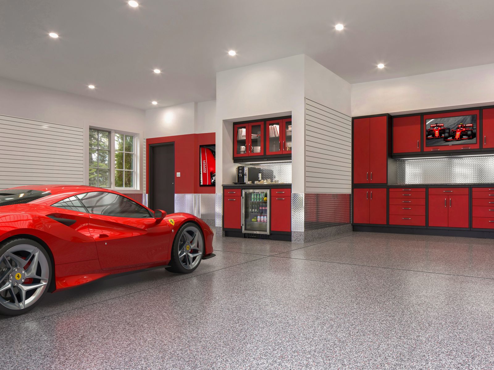 Garage floor ideas: 9 ways to refresh your hardworking space | Real Homes