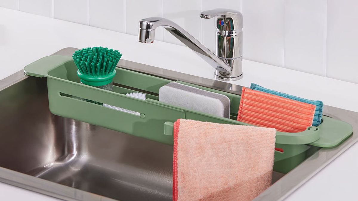 No more slimy sponges — IKEA’s new $5 expandable sink shelf will stop ...