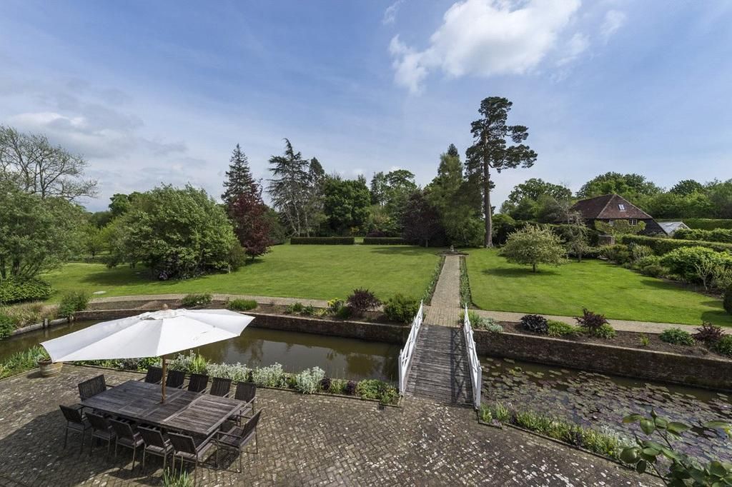 A 16th century home with a moat dug by hand by a former resident ...