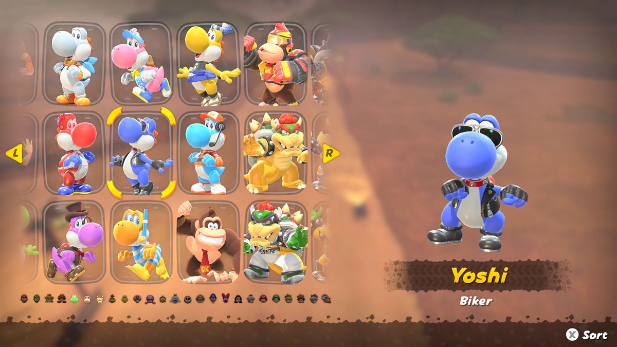 All Mario Kart World Outfits and all food locations for unlocking them ...