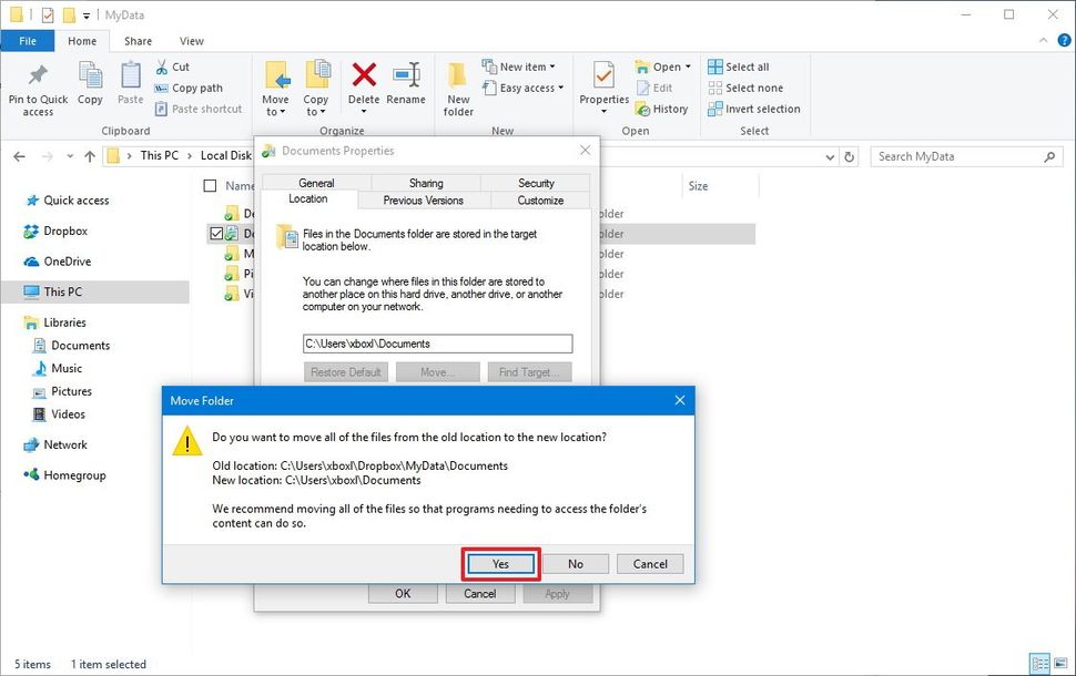 How to sync your Windows 10 Desktop, Documents, and more to Dropbox ...