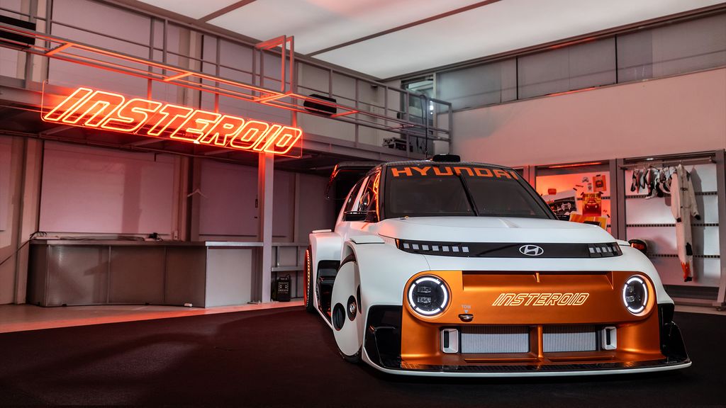 Hyundai reveals wild Insteroid concept EV with Pac-Man interior – and ...