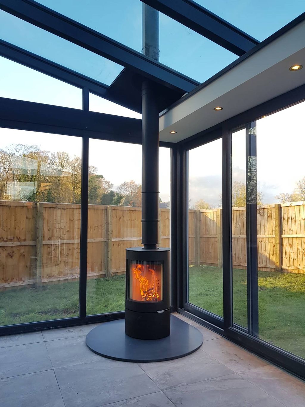 Log burners in conservatories: Are they really a good idea? | Homebuilding