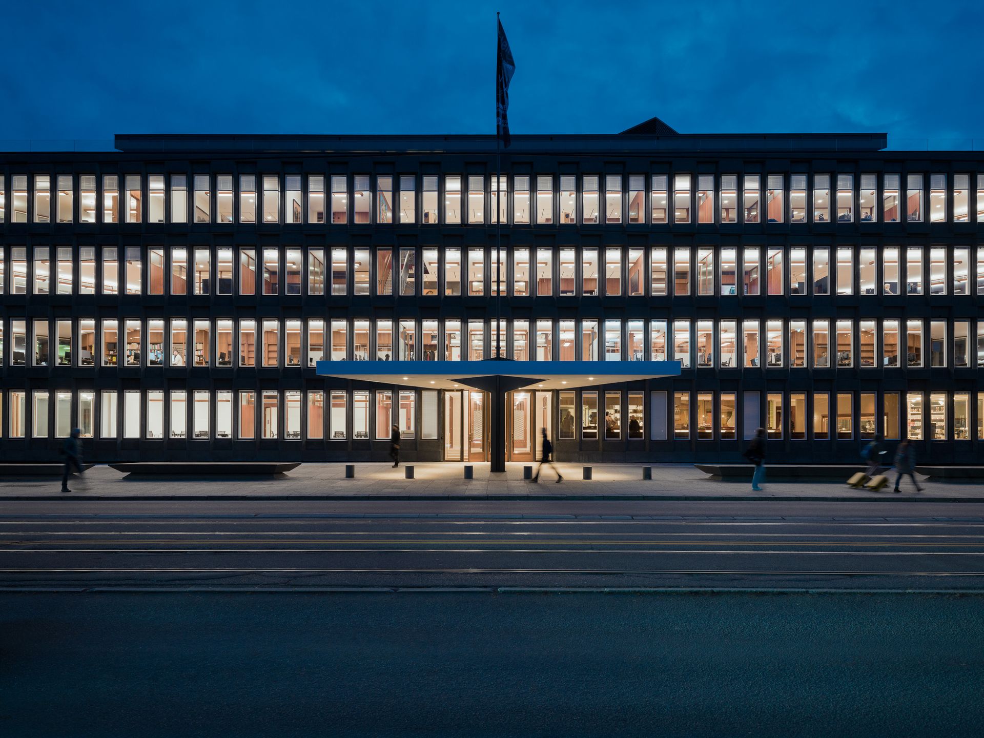 Modernist former US embassy in Oslo restored | Wallpaper*