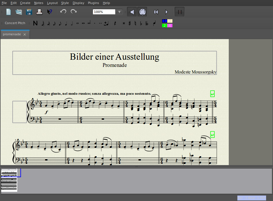 Notation, Score, And Tablature Editors - Tom's Definitive Linux ...