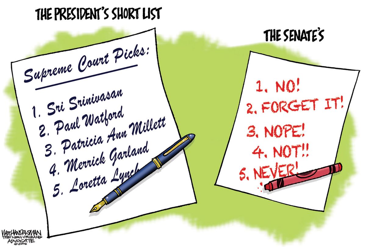 Editorial Cartoon U.S. Supreme Court | The Week