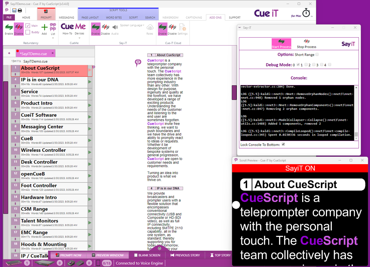 CueScript to Focus on Remote Production at IBC2023 | TV Tech