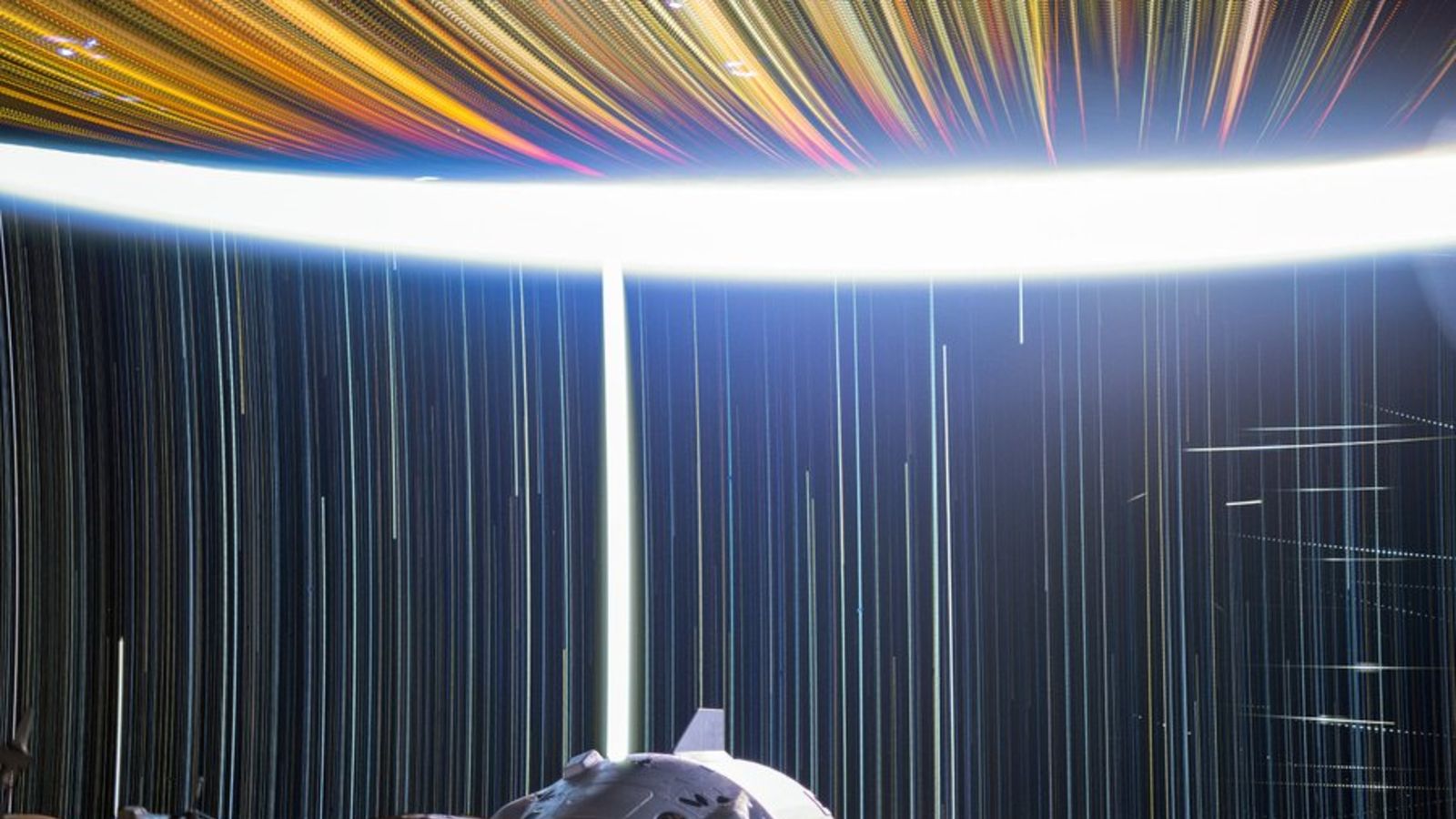 ISS astronaut captures breathtaking star trails photo of the day for ...