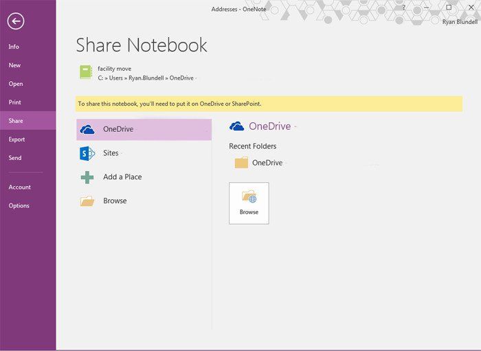 How to share, sync and secure notebooks in OneNote 2016 | Windows Central