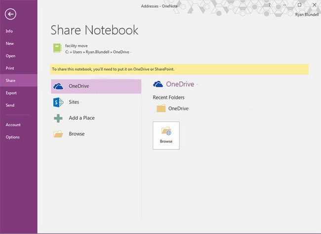 How to share, sync and secure notebooks in OneNote 2016 | Windows Central