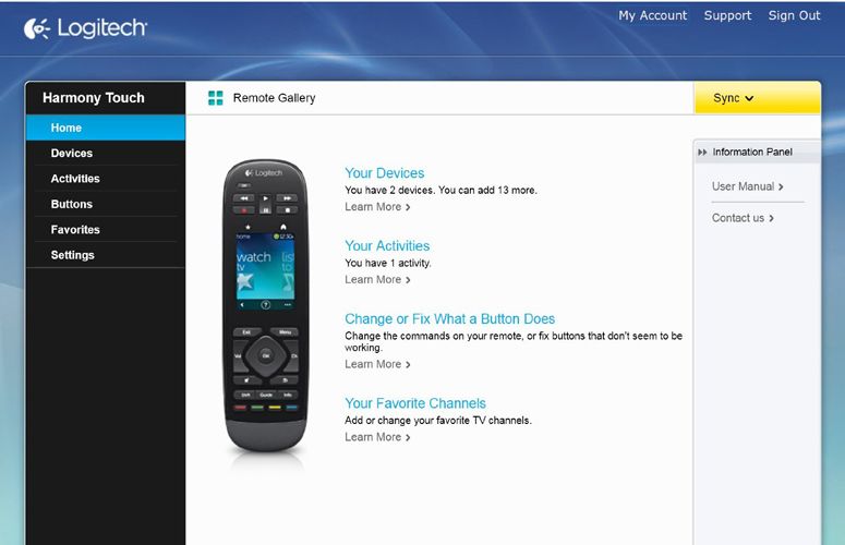 Logitech Harmony Touch Review | Universal Remote Review | Laptop Mag