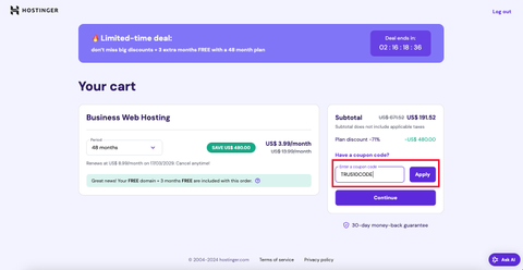 Hostinger coupon codes in Aug 2025 | Exclusive 10% OFF