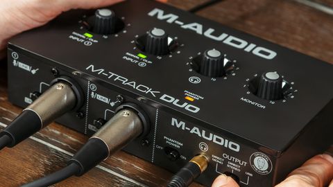 M-Audio’s super-cheap M-Track audio interfaces offer everything ...