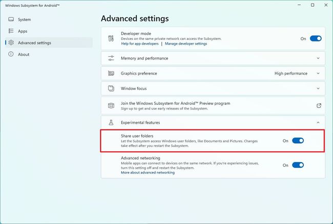 Essential settings to configure on Windows Subsystem for Android on ...