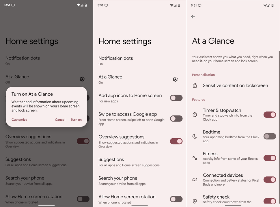 How to enable the new Google At A Glance widget features | Android Central