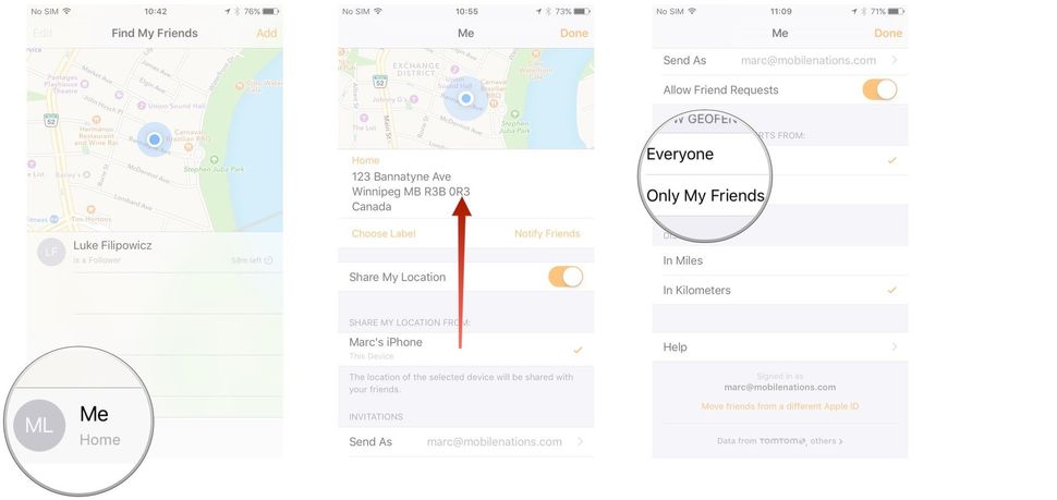 How to customize Find my Friends on iPhone and iPad | iMore