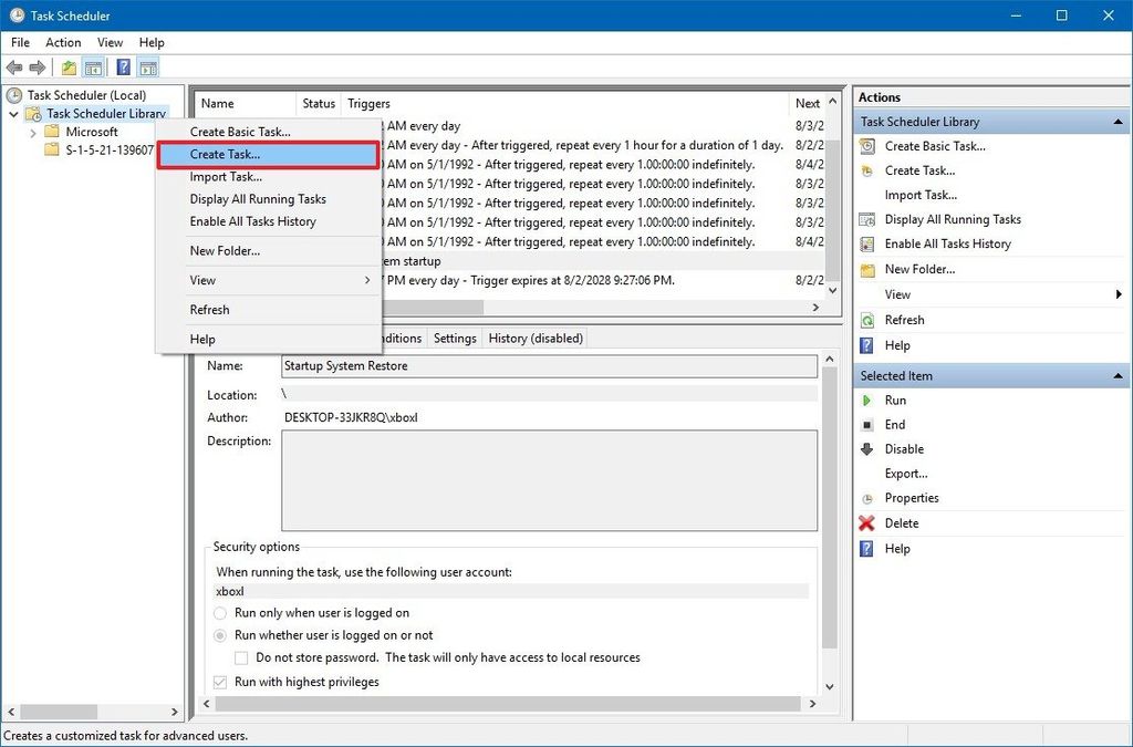 How to create Windows 10 system restore points automatically on startup | Windows Central