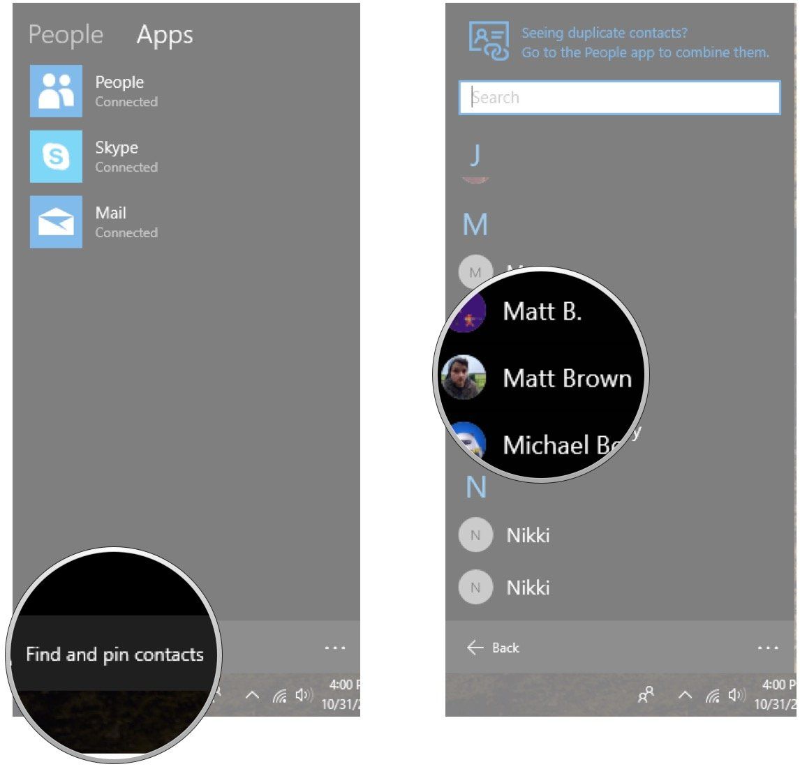 How to use My People in Windows 10 Fall Creators Update | Windows Central
