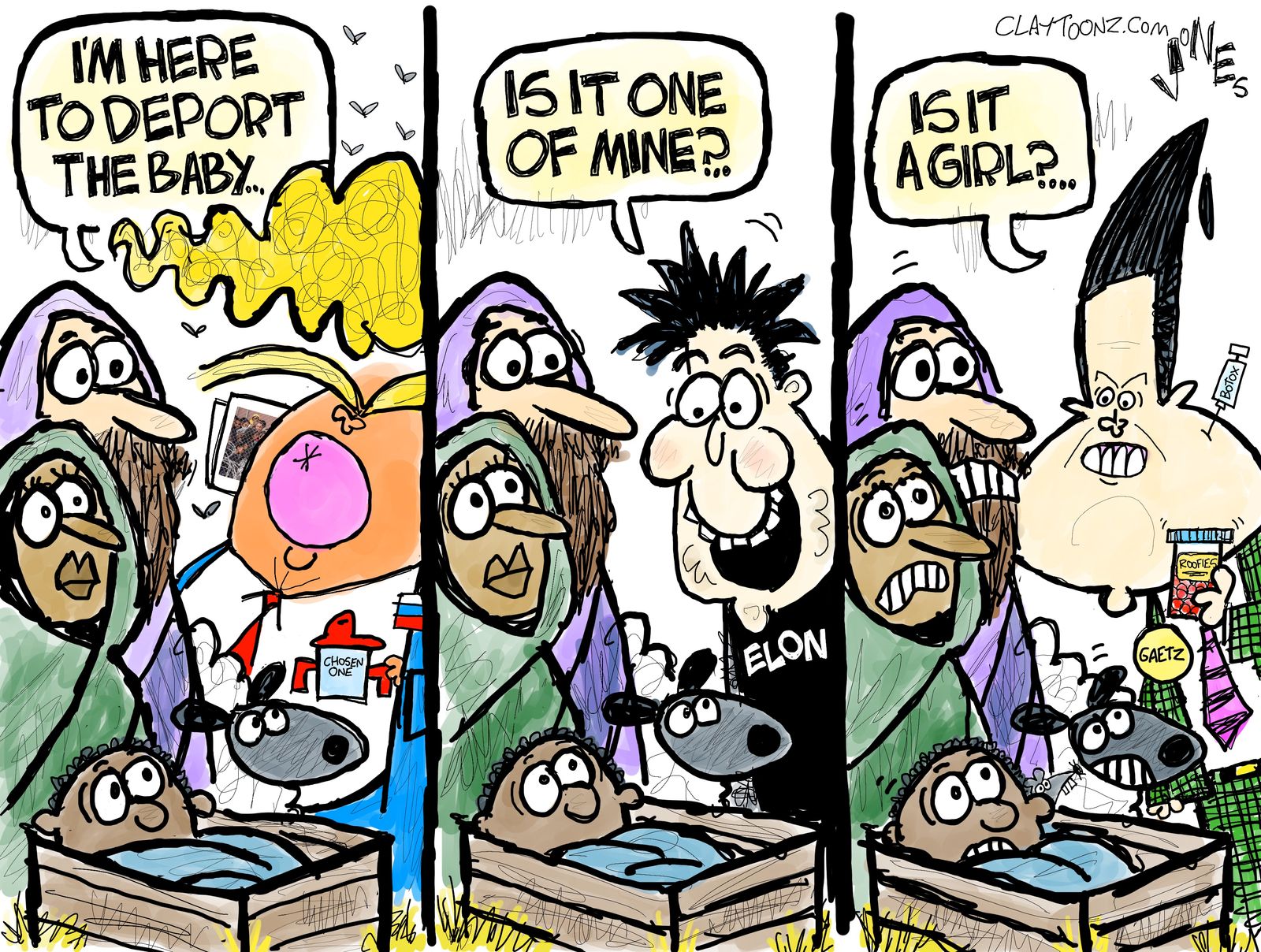 Today's political cartoons - December 23, 2024 | The Week