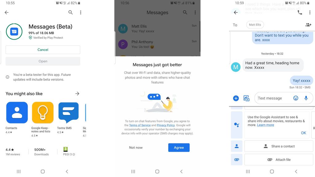 This hack lets you try out the future of text messaging on any Android ...
