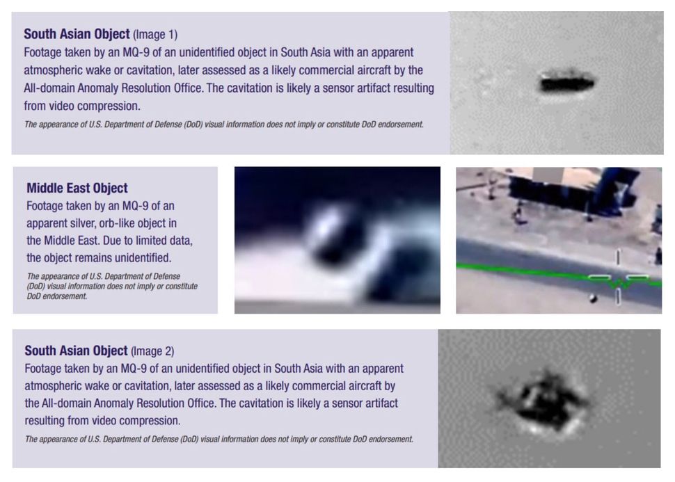NASA UFO report finds no evidence of 'extraterrestrial origin' for UAP ...
