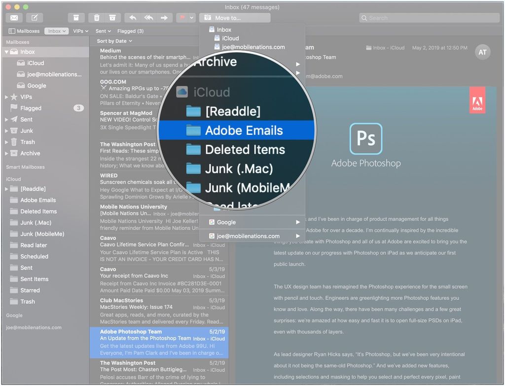How to organize your mailboxes in the Mail app on Mac | iMore